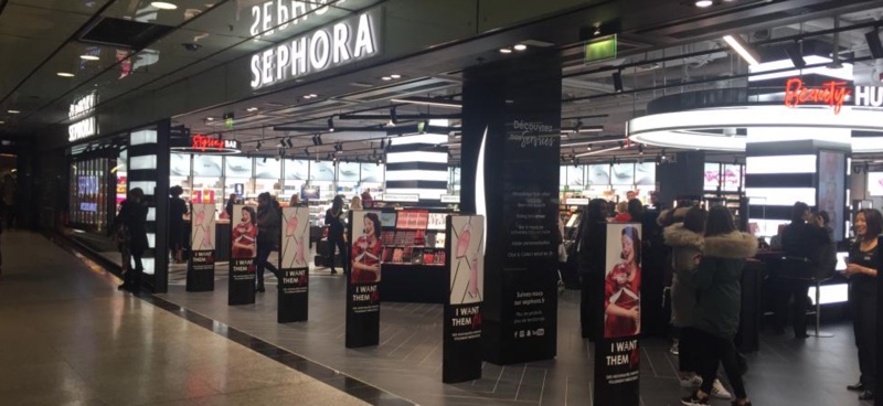 Sephora's next generation of stores pulls into Paris' Gare St Lazare